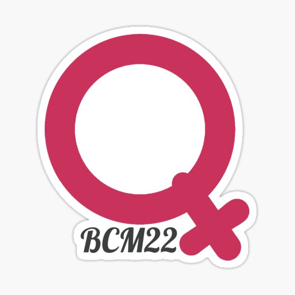"BCM22" Sticker for Sale by POP-CORNER | Redbubble