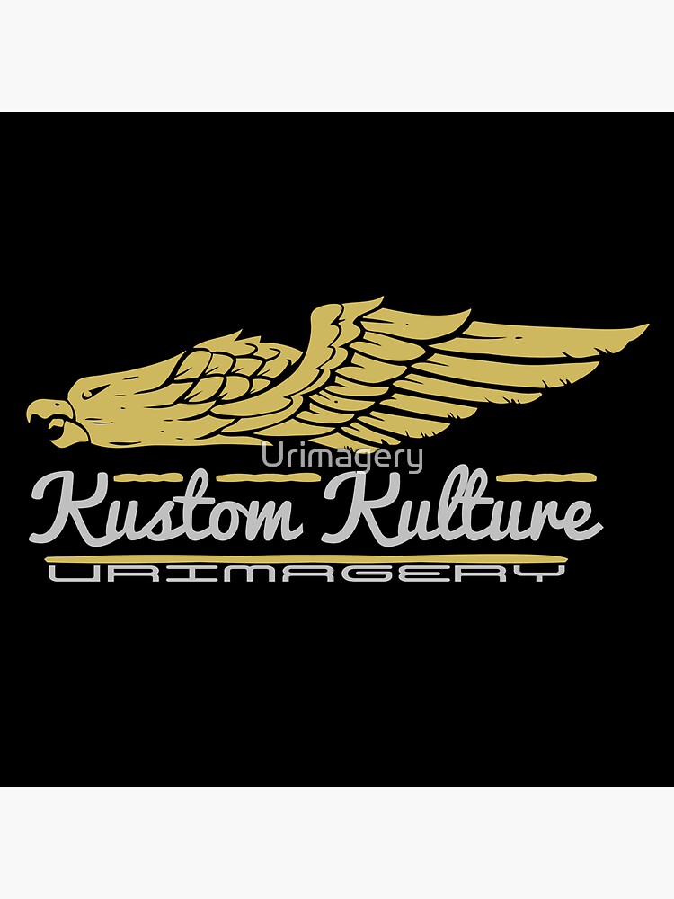 "Kustom Kulture" Sticker for Sale by Urimagery | Redbubble