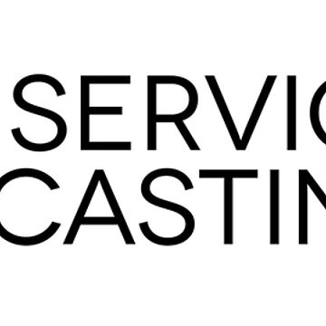 "Public Service Broadcasting Logo" Sticker for Sale by Nathan Southard ...