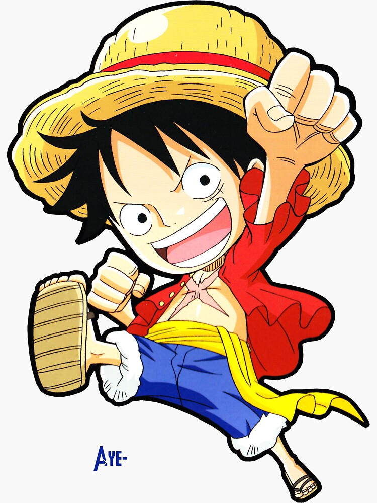 "Luffy, Monkey D Luffy Render illustration de Monkey D. Luffy kids ...