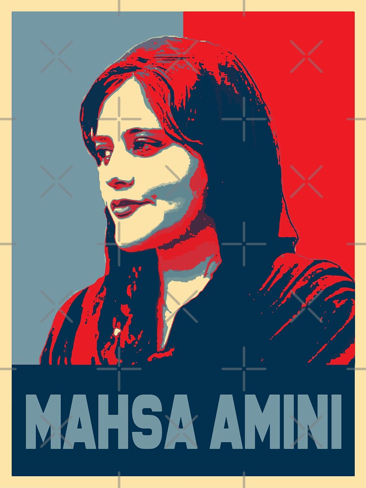"Mahsa Amini" Sticker for Sale by GraphicPapel | Redbubble
