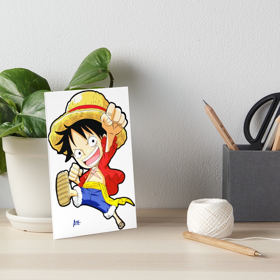 "Monkey D Luffy Render, illustration de Monkey D. Luffy kids" Art Board ...