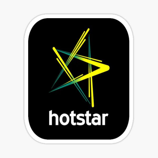 "Hotstar" Sticker for Sale by ZROL | Redbubble
