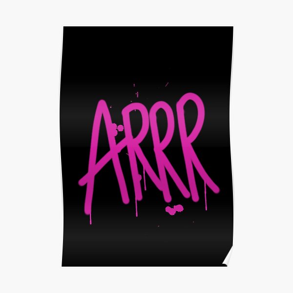 "ARRR" Poster for Sale by PlayerLair | Redbubble