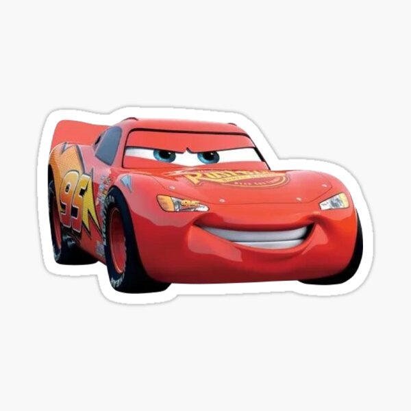 "Lightning Mcqueen " Sticker for Sale by ALAnimes | Redbubble
