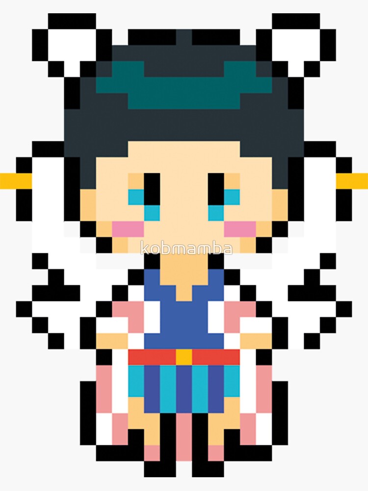 "One Piece Bon Clay Pixel Art" Sticker for Sale by kobmamba | Redbubble