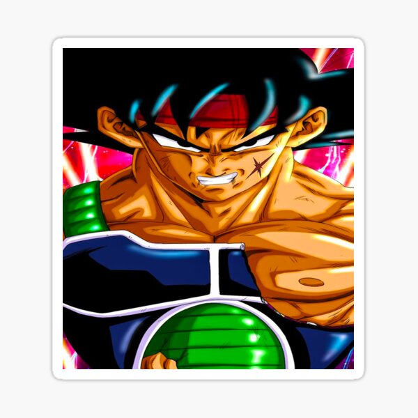 "Bardock" Sticker for Sale by SatourHM | Redbubble