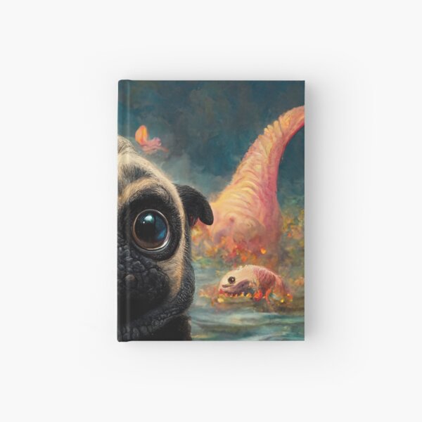 Carnet cartonné « Emma le Pugosaurus », par Pugosaurus | Redbubble