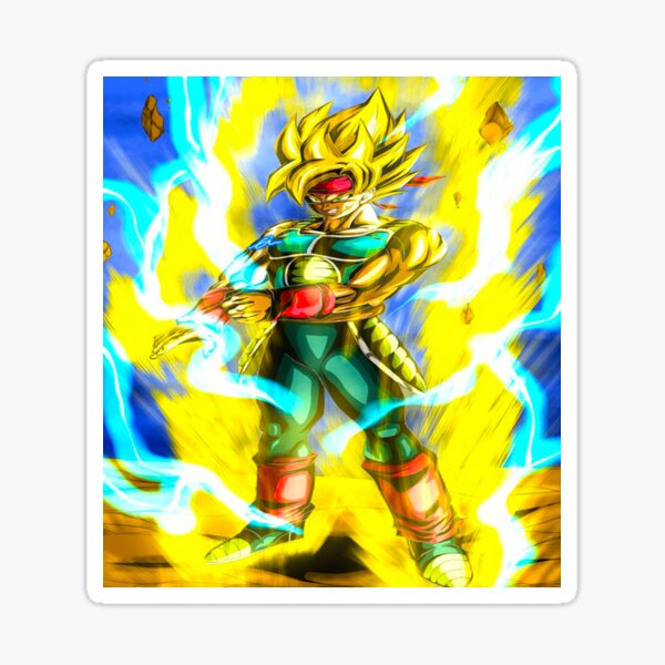 "Bardock" Sticker for Sale by SatourHM | Redbubble