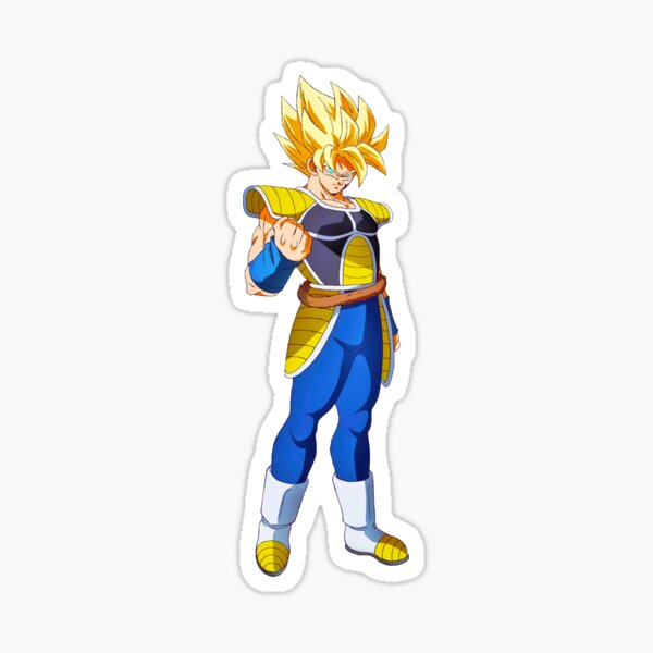 "Bardock" Sticker for Sale by SatourHM | Redbubble