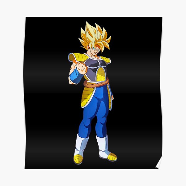 "Bardock" Poster for Sale by SatourHM | Redbubble
