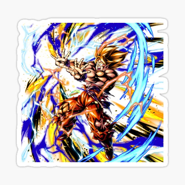 "Goku ssj" Sticker for Sale by TavPictures | Redbubble