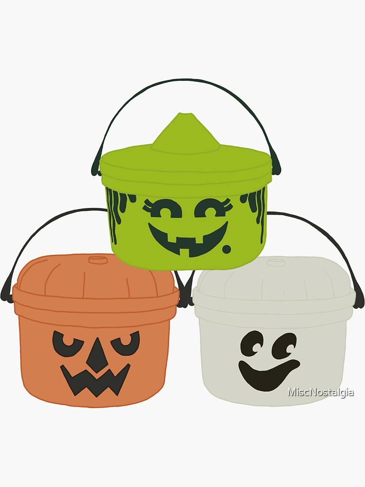 "McDonald’s Halloween Bucket Sticker" Sticker for Sale by MiscNostalgia ...