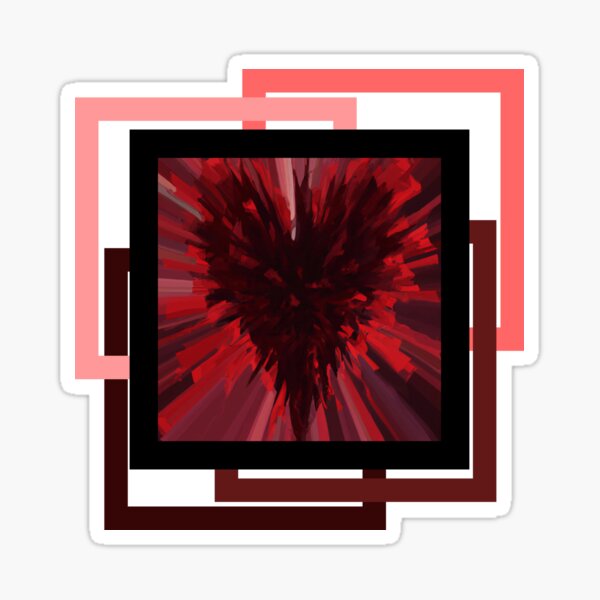 "Art of A.I. Heart" Sticker for Sale by jaharek | Redbubble