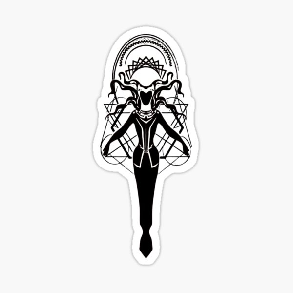 "Darkhold Witch of Chaos" Sticker for Sale by e-Cool | Redbubble