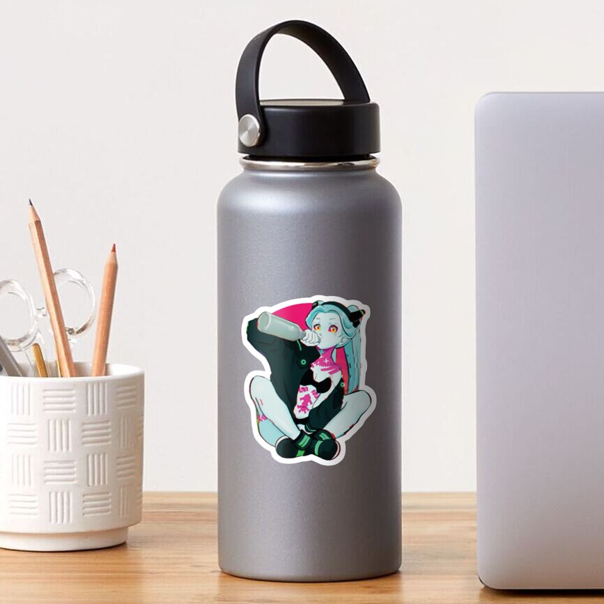 "Cyberpunk rebecca" Sticker for Sale by onlydrawning | Redbubble