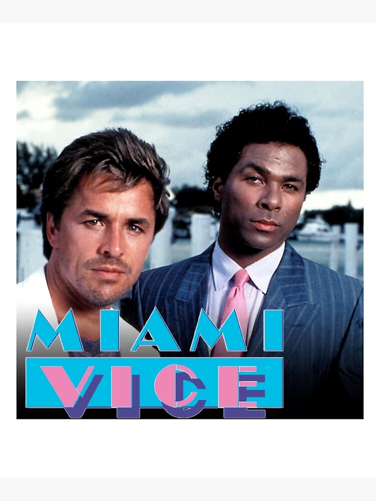 "Miami Vice" Poster for Sale by KimetzArt | Redbubble