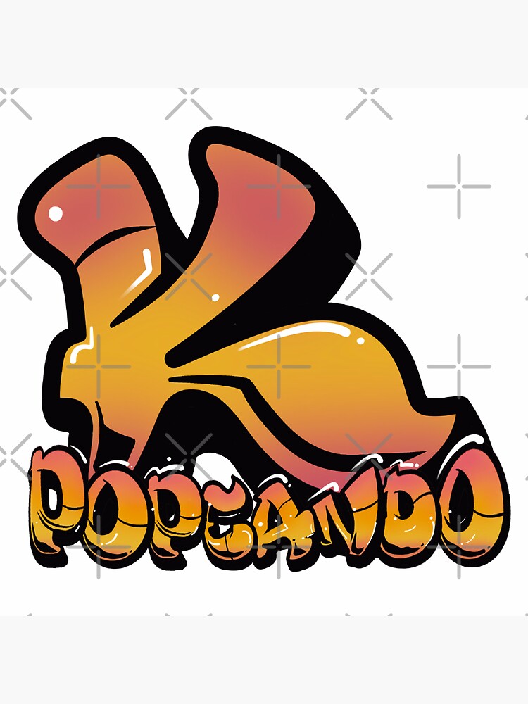"K-popping" Sticker for Sale by davidhyde | Redbubble