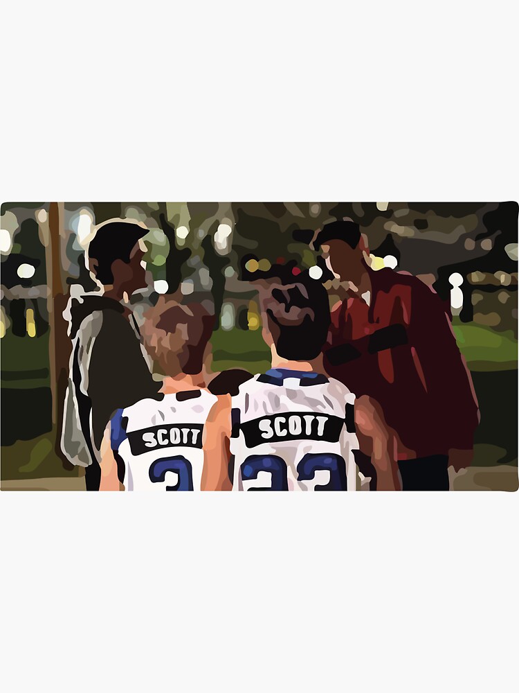 "One tree hill - Brothers Scott" Sticker for Sale by dmjdenise | Redbubble