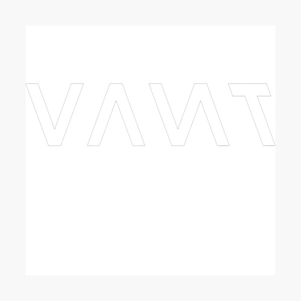"VANT logo" Photographic Print by Crenting | Redbubble