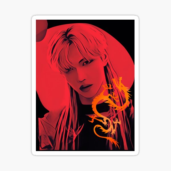 "Stray Kids Felix Fan Art" Sticker for Sale by ArtfulArts | Redbubble