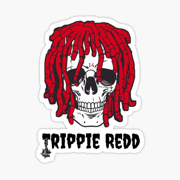 "trippie redd logo" Sticker for Sale by yamira32 | Redbubble