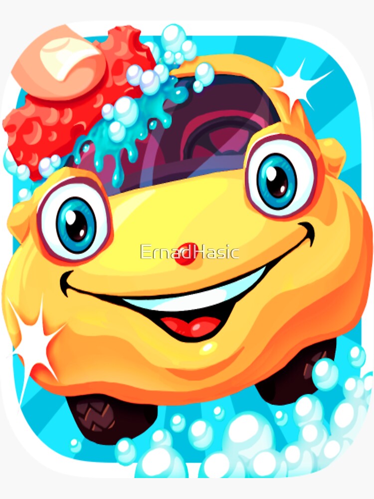 "Car Wash" Sticker for Sale by ErnadHasic | Redbubble