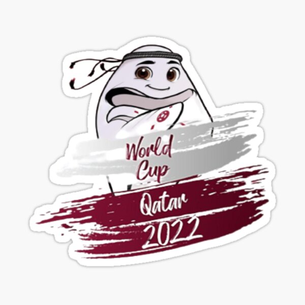 "qatar mascot" Sticker for Sale by Teixeira224 | Redbubble