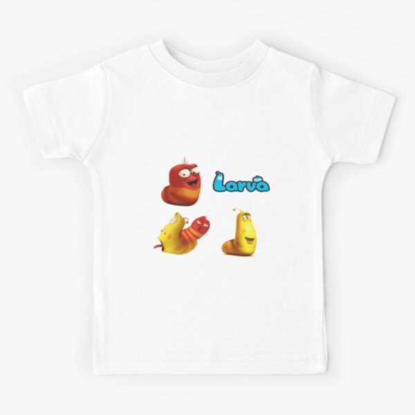 "Funny Larva, Cute Larva, Larva" Kids T-Shirt for Sale by Blanrone ...