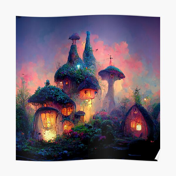 "Fae" Poster for Sale by Ethereal-Realms | Redbubble