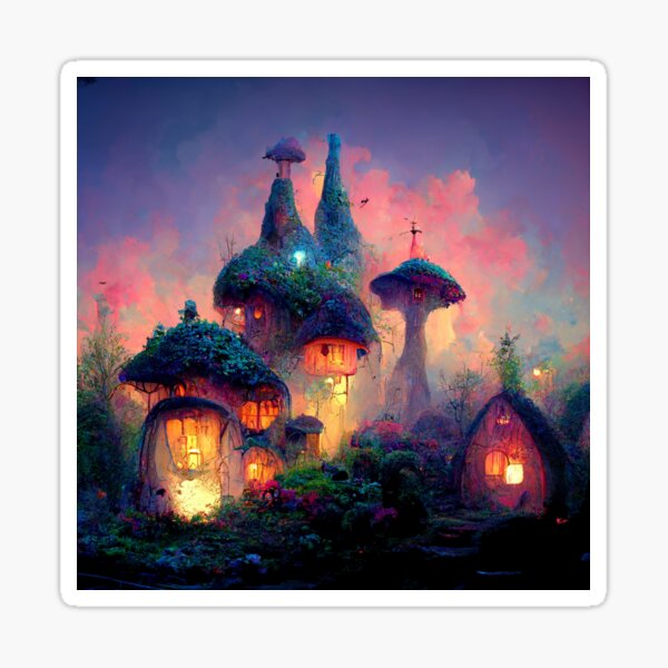 "Fae" Sticker for Sale by Ethereal-Realms | Redbubble