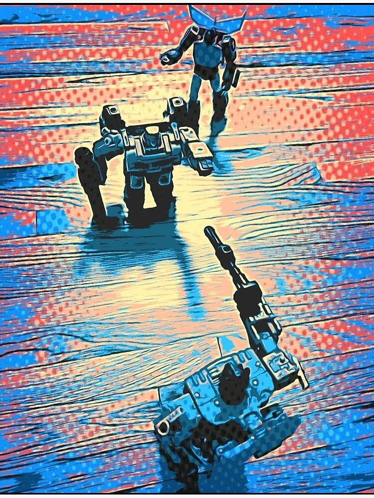 "Optimus Prime vs Megatron vs Hot Rod" Art Print for Sale by Geek-Force ...