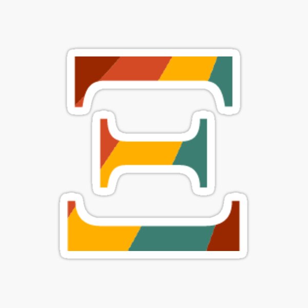 "x, Xi letter" Sticker for Sale by oayon1331 | Redbubble