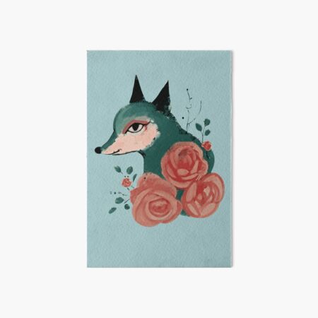 "Medieval Fox Painting" Art Board Print for Sale by Mayzidazy | Redbubble
