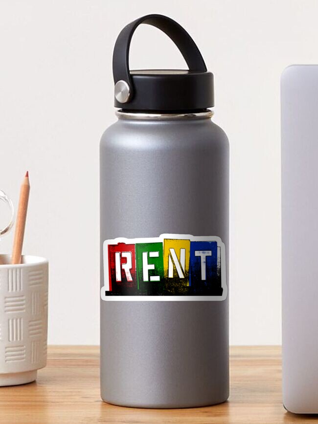 "RENT - Musical" Sticker for Sale by Specialstace83 | Redbubble