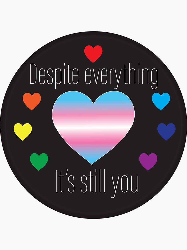 "Undertale- Transgender Flag" Sticker for Sale by FindMe2000 | Redbubble