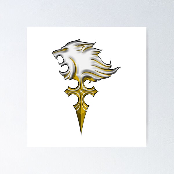 "FF8 Squall Griever Emblem - Final Fantasy 8 FFVIII" Poster by Art Chic ...