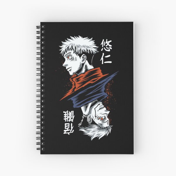 "itadori yuji and sukuna jujutsu kaisen" Spiral Notebook for Sale by ...