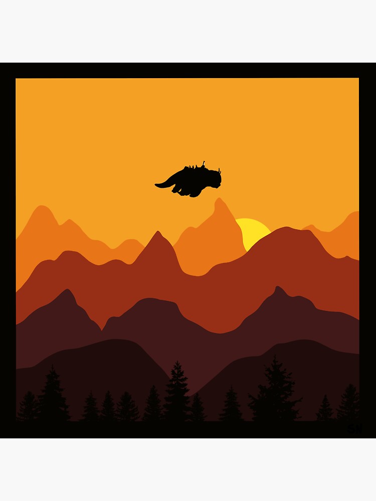 "The Gaang Sunset" Sticker for Sale by Double-O-Steven | Redbubble