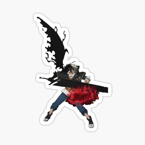 "Asta| Black Clover" Sticker for Sale by MoEl-Art | Redbubble