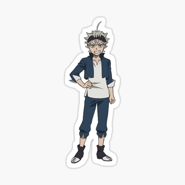 "Asta | Black Clover" Sticker for Sale by MoEl-Art | Redbubble