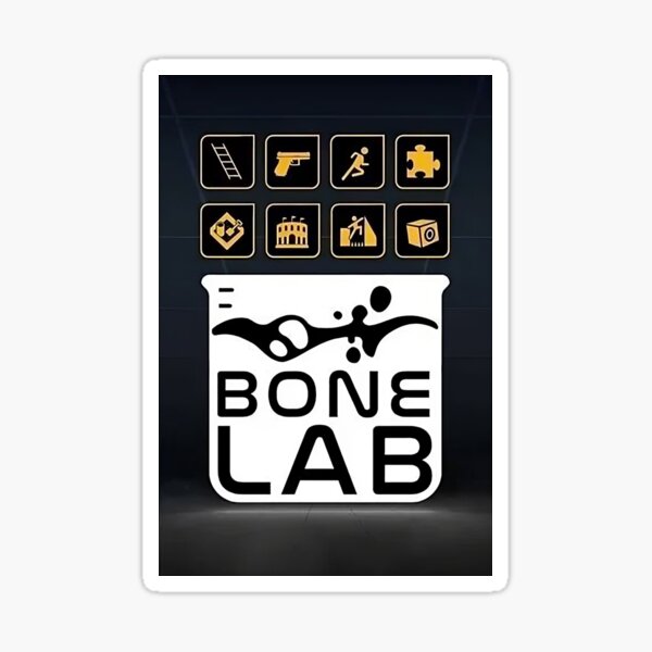 "Bonelabs VR Game Steam Oculus " Sticker for Sale by adam59 | Redbubble