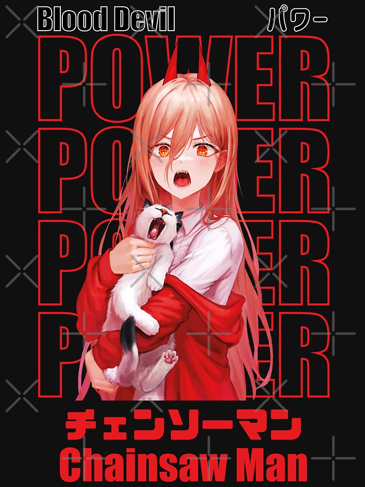 "Power - Chainsaw Man" T-shirt for Sale by ice-man7 | Redbubble ...