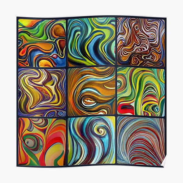 "Curves Pack" Poster for Sale by CinderPress | Redbubble