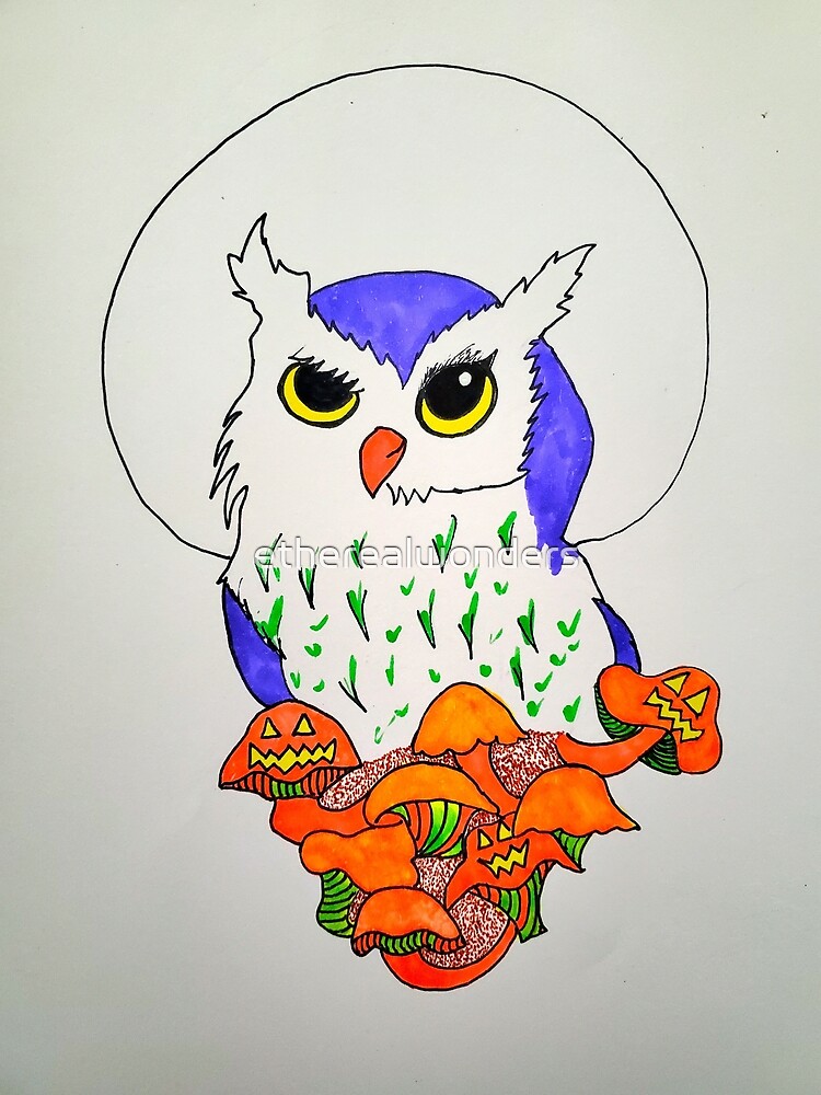 "The Great Owl " Poster for Sale by etherealwonders | Redbubble