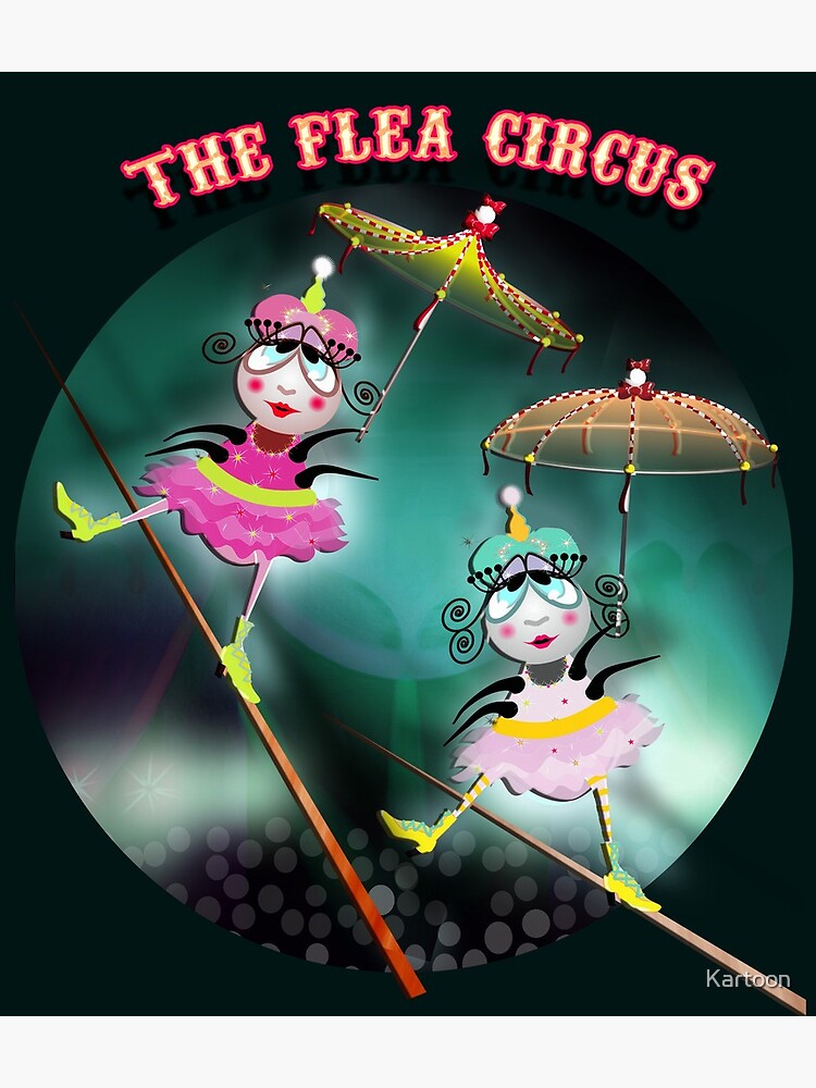 Circus Tightrope Walker Cartoon