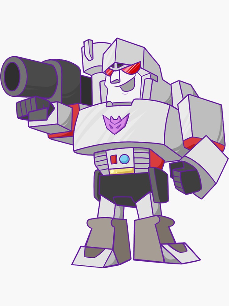 "G1 Megatron" Sticker for Sale by TopazStrange | Redbubble