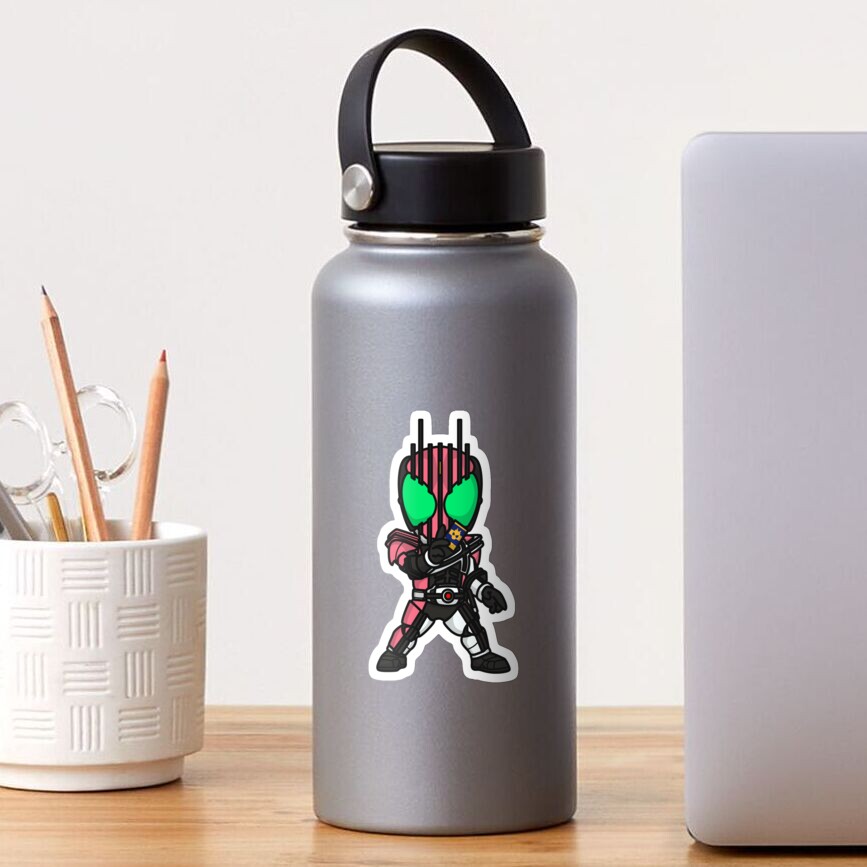 "Kamen Rider Decade Chibi Style Kawaii" Sticker for Sale by mattzwug ...