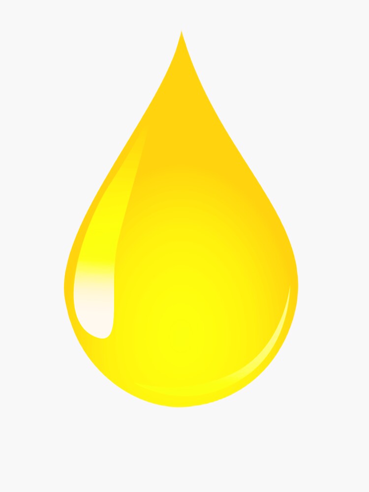 "Big Yellow Drop design" Sticker for Sale by Dven-Clothes | Redbubble
