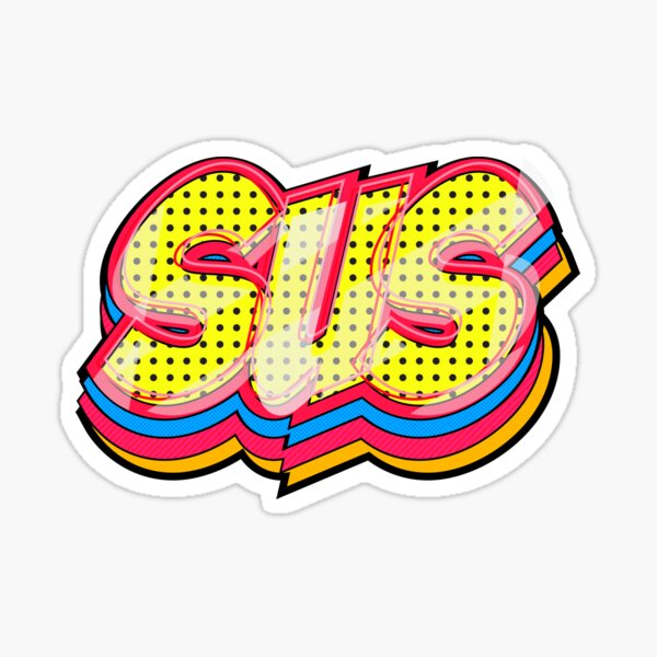 "Sus" Sticker for Sale by Moxie-Graphix | Redbubble
